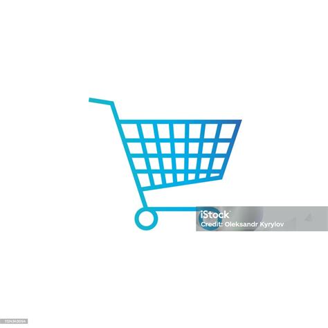 쇼핑 카트 Purschase 기호입니다 장바구니 버튼에 추가 합니다 웹 또는 모바일 애플 리 케이 션 벡터 일러스트 레이 션은 흰색 배경에 고립에 대 한 간단 하 고 평면