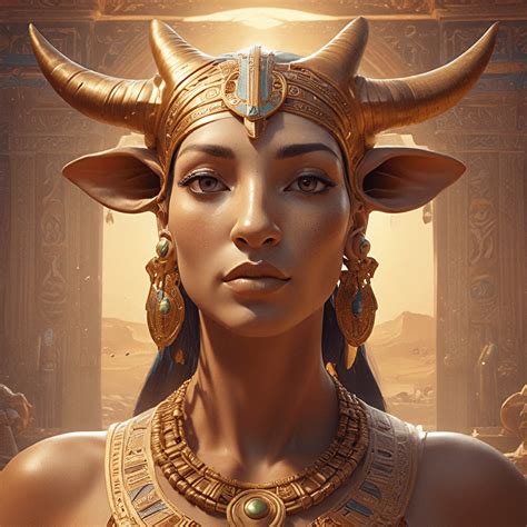 Hathor The Goddess Of The Cow