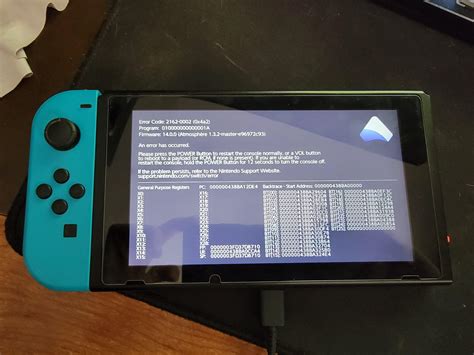 Atmosphere Error Code 2162 0002 0x4a2 On Update 1400 Rswitchpirates