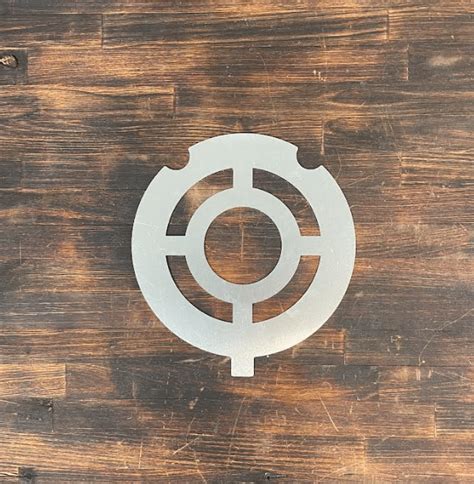 10 Target Painting Stencil Shoot Steel