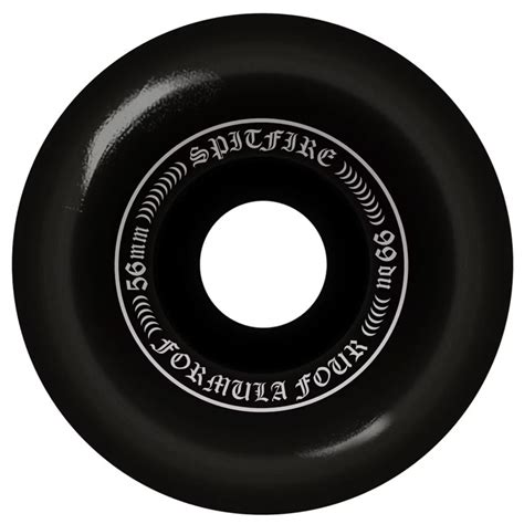 Spitfire Og Classics Black F4 99d 56mm Skateboard Wheels