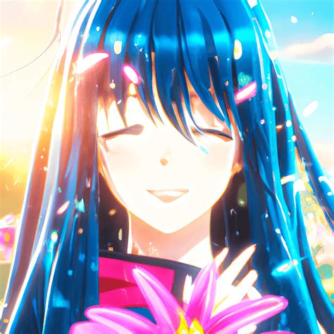 Whimsical Ultra Cute Smile Anime Girl Graphic · Creative Fabrica