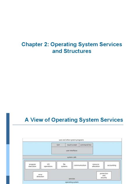 Os Services And Structures Ch 2 Download Free Pdf Kernel