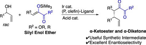 Iridium Catalyzed Asymmetric Allylation Of Silyl Enol Ethers Derived From α Ketoesters And α