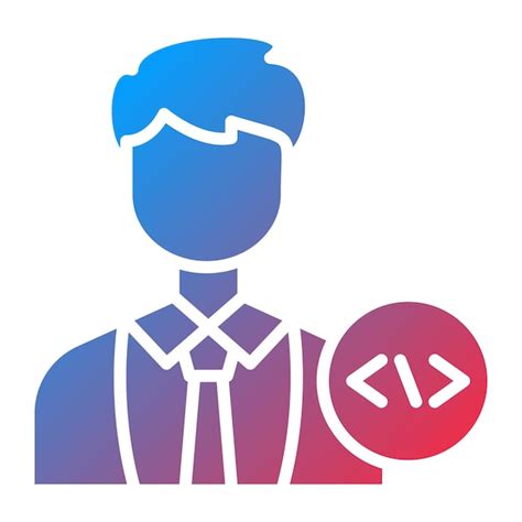 Premium Vector Vector Design Programmer Icon Style