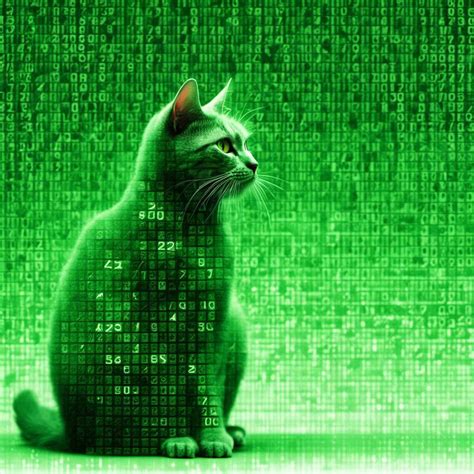 Cat Green Matrix Numbers By Diagramjamals On Deviantart