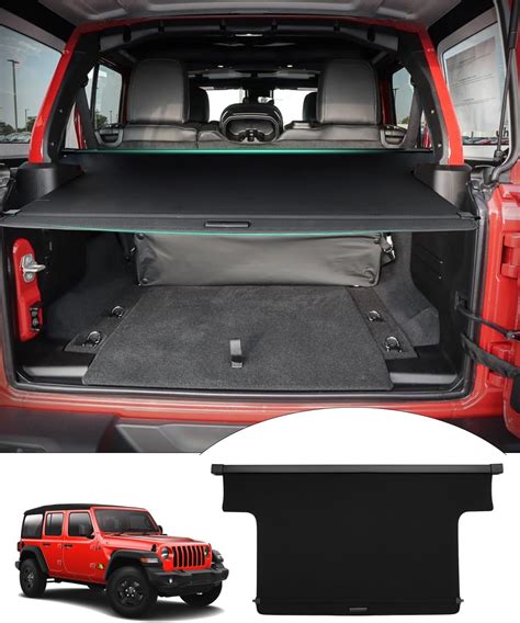 U Box Jl Wrangler Cargo Trunk Cover Security Deck Enclosure