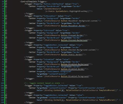 Customising Controls With Wpf — Part Ii Templates And Triggers How I Learned To Stop Worrying