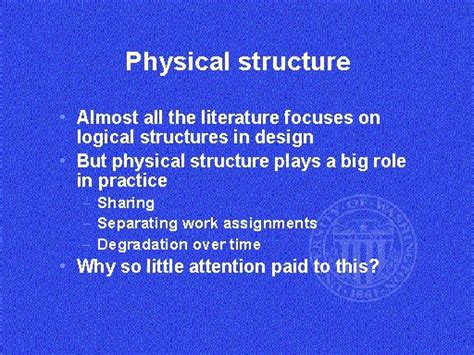 physical structure