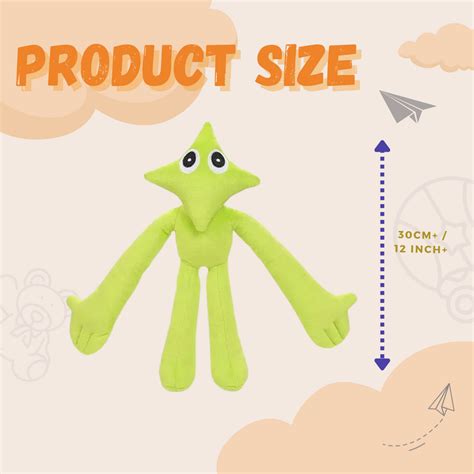 Green Rainbow Friends Plush Toy Techmax