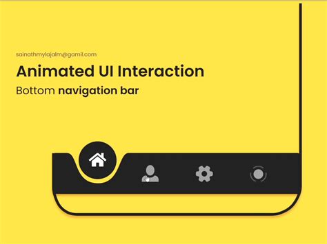 Animated Menu Ui Interaction By Sainathmylajalam On Dribbble