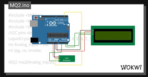 Mq2 Gas Sensor Copy Wokwi Esp32 Stm32 Arduino Simulator