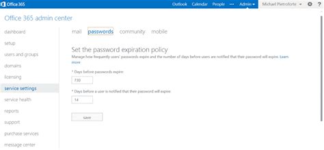 Set Office 365 Password Expiration Policy To Never Expire 4sysops