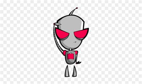 Duty Mode Gir Gir Invader Zim Robot Free Transparent PNG Clipart Images Download