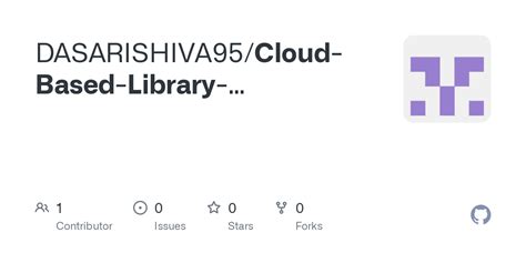 Github Dasarishiva95cloud Based Library Management System