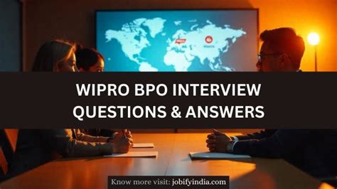 Top Wipro BPO Interview Questions Answers Ace Your Interview