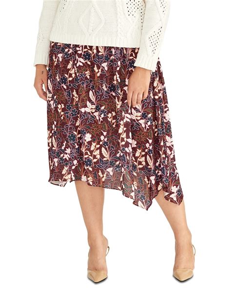 Plus Size Pink Skirt