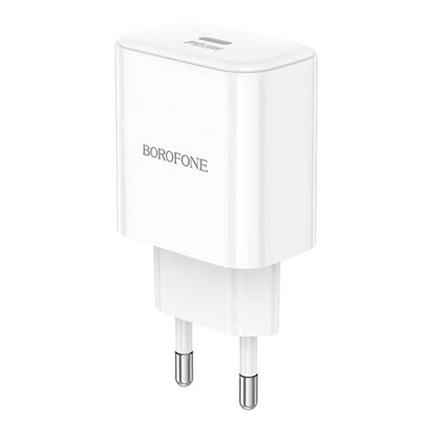 Адаптер Сетевой Borofone Ba81a Pd Type C 20w White 225519 купить по