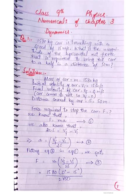 Dynamics Solved Problems At Amanda Okane Blog