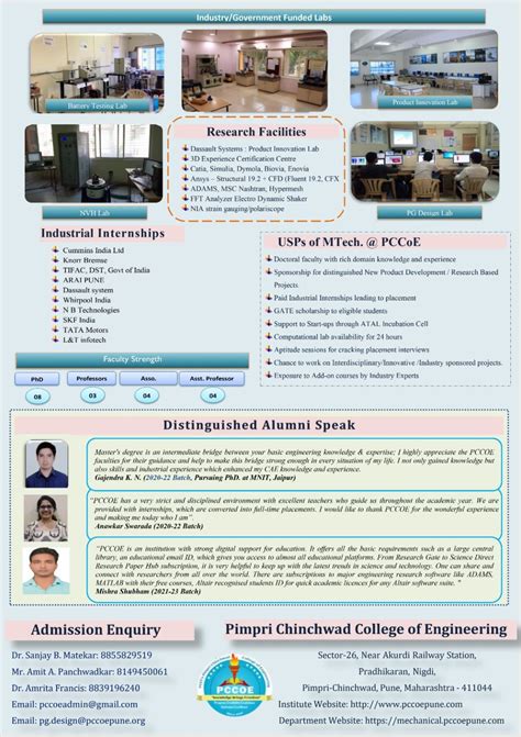 Pccoe Pune On Linkedin Pcet Pccoe Mechdept Mtech