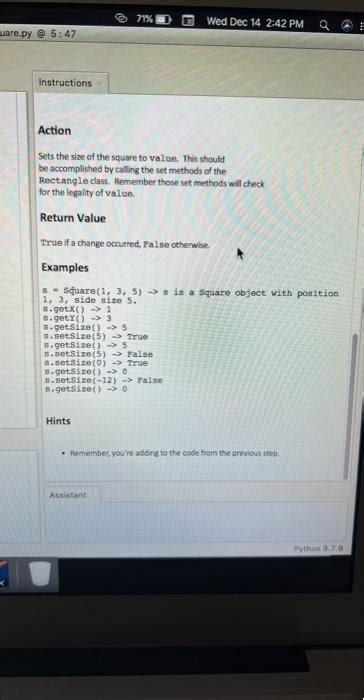 Solved Exercise Square Getset Methods Description In This