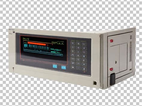 Premium Psd Scan Control Unit On White Background