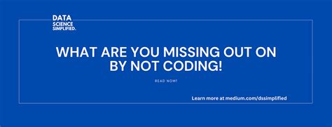 what are you missing out on by not coding data science edition by yash gupta data science