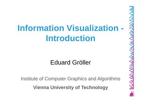 Pdf Information Visualization Introduction Tu Wien€¦ · · 2014 11 17information