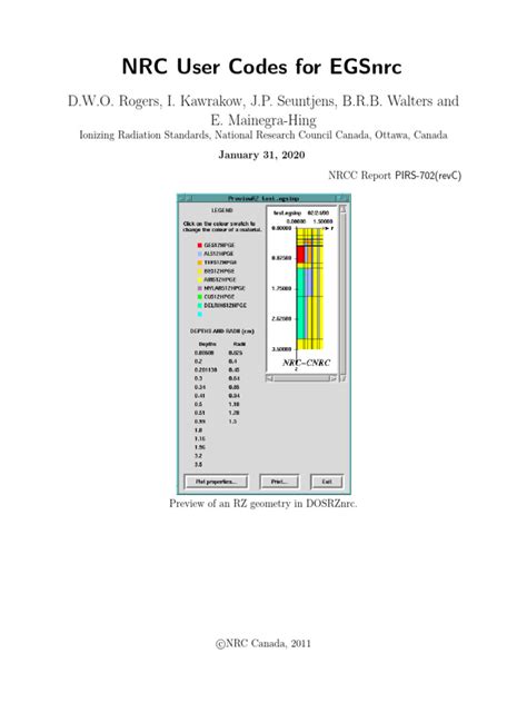 Pirs702 Egsnrc Codes Pdf Parameter Computer Programming Variable Computer Science