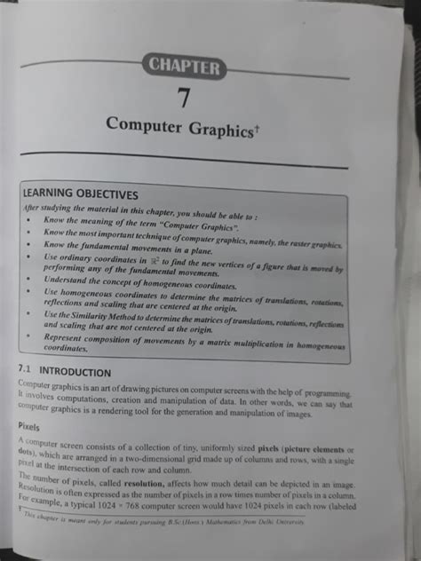 computer graphics pdf