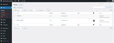 categories and tags in wordpress phpgurukul