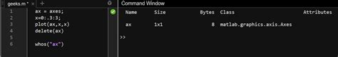 Handle Object Behavior In Matlab Geeksforgeeks