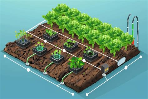 Smart Garden System With Automated Irrigation And Monitoring Premium