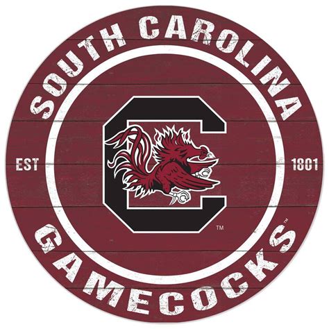 Jardine South Carolina Gamecocks 20 X 20 Indooroutdoor Circle Sign