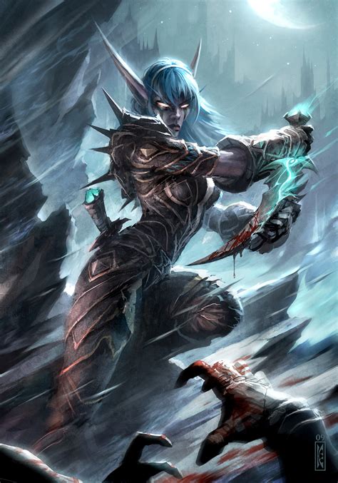 Night Elf Warcraft Warcraft World Of Warcraft Highres Armor