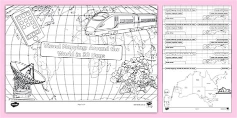 Visual Mapping Concept Booklet Teacher Made Twinkl