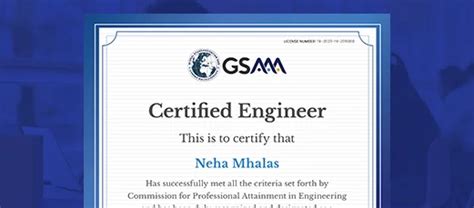 Professional Certifications For Engineers Gsaaa