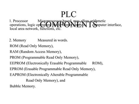 Plc Logic Controller Presentation Ppt File Ppt