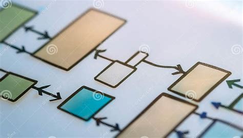 Flowchart Showing Various Steps Of A Process Representing Workflow