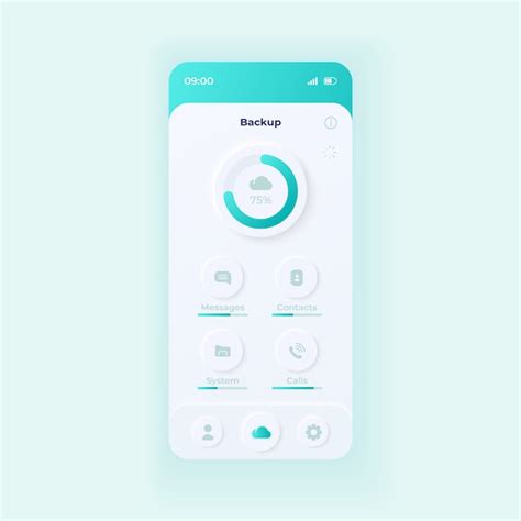 Premium Vector Internet Of Things Application Smartphone Interface Template Mobile App Page