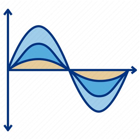Cos Cosine Graph Line Sine Wave Waves Icon