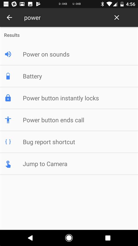 Android O Feature Spotlight The Settings Search Now Shows Installed Apps Results Now Have Subtext