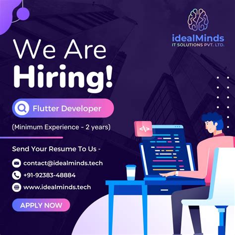 Idealminds It Solutions On Linkedin Hiring Flutterdeveloper