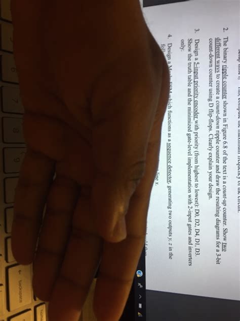 2 The Binary Ripple Counter Shown In Figure 68 Of