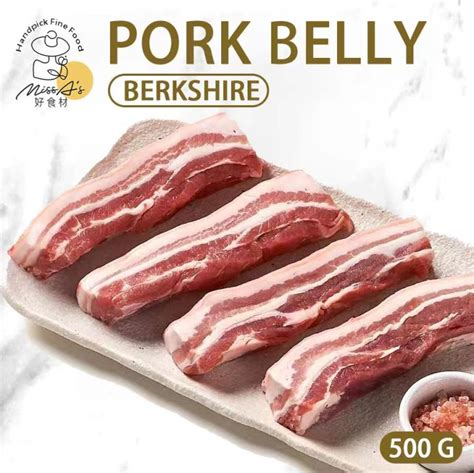 Miss As Berkshire Pork Belly Bbq 500g 英国伯克夏黑猪五花肉 Lazada Singapore
