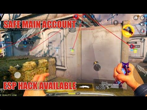 CODM MOD MENU ESP HACK SAFE MAIN ACCOUNT YouTube
