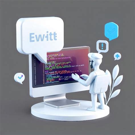 3d Web Development Icon With Bubble Speech Concept Website Developer Coding With Software