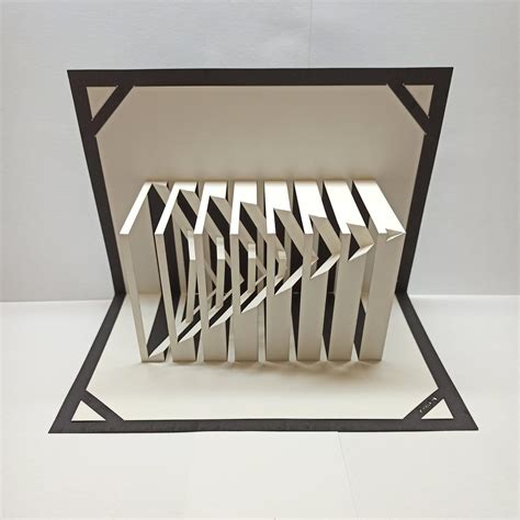 Diy Pop Up Card Pdf Templates Architectural Origami Kirigami 3d Origamic Architecture Pop Up