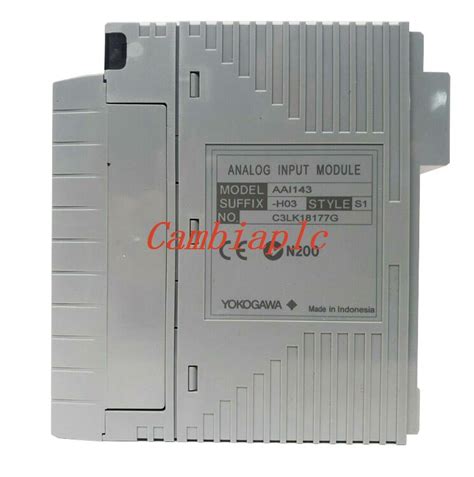 Yokogawa AAI143 H03 K4A00 Analog Input Module Buy AAI143 H03 K4A00 Worldwide Shipping