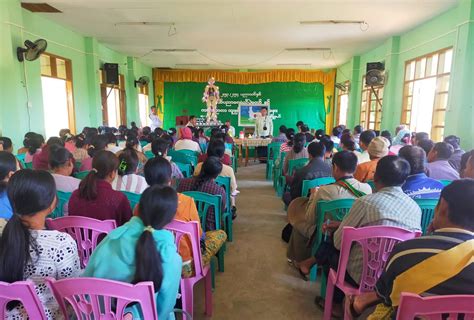 မင်းလှမြို့နယ်တွင် မြို့နယ်စီမံအုပ်ချုပ်ရေးအဖွဲ့နှင့် ပညာရေးဝန်ထမ်း ဆရာ၊ ဆရာမများ တွေ့ဆုံဆွေးန